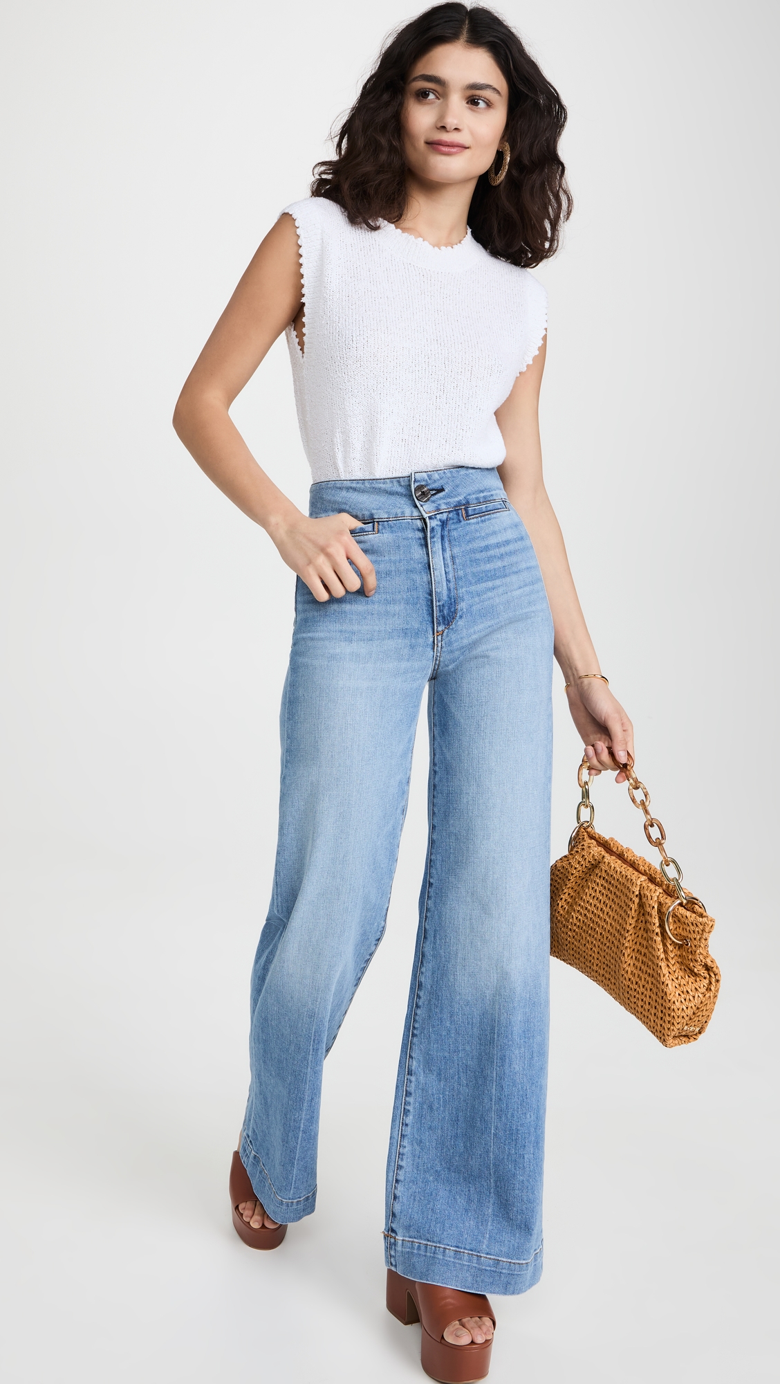 ASKK NY ASKK NY Brighton Wide Leg Jeans